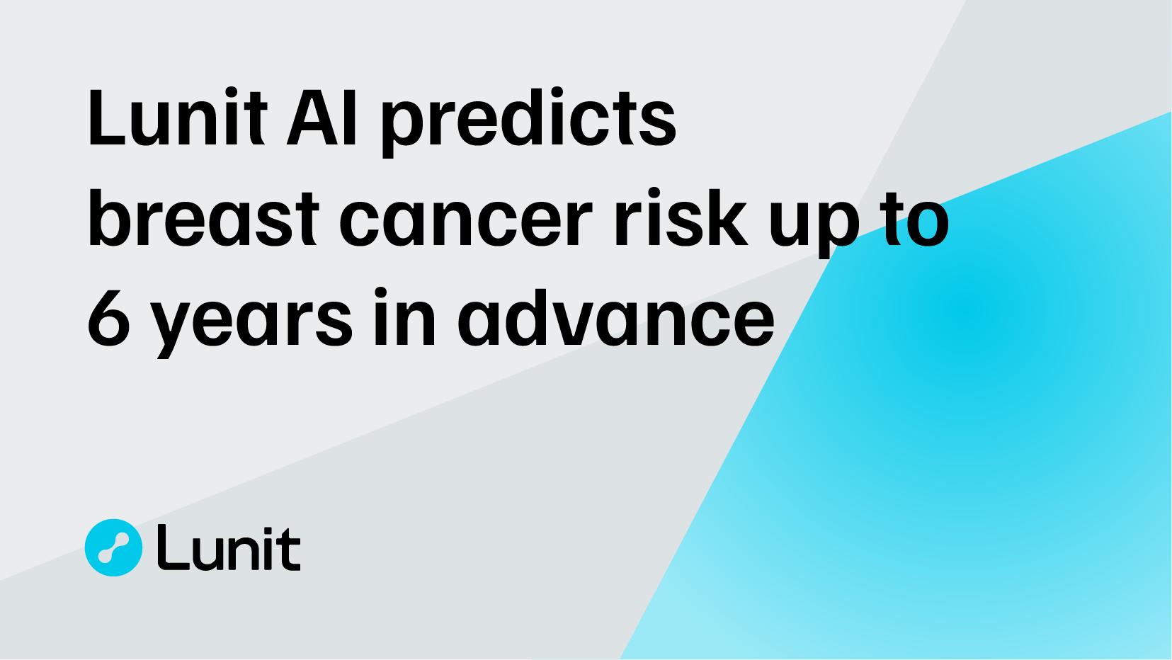 Lunit AI Predicts Breast Cancer Risk Up to 6 Years in Advance